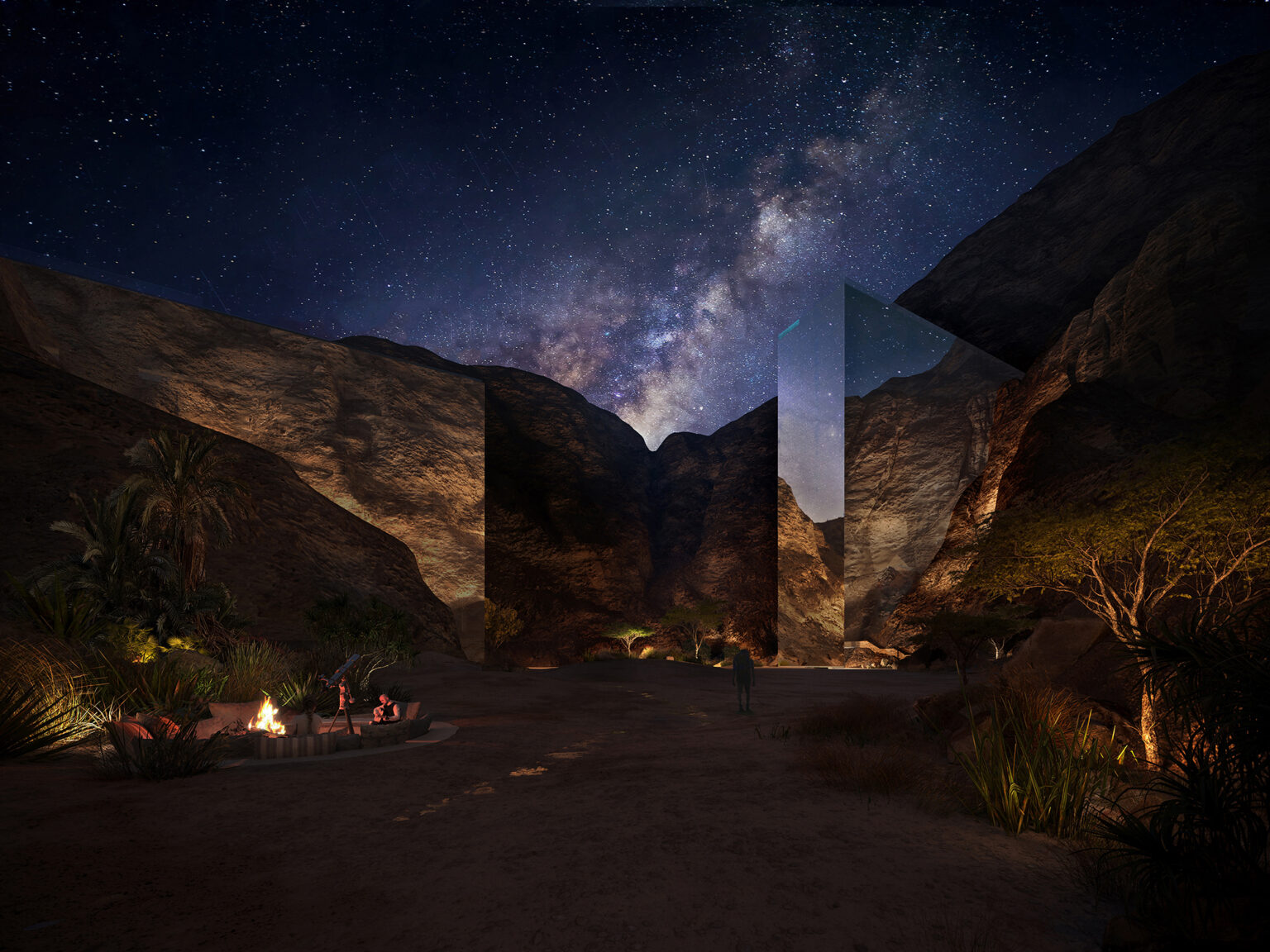 designboom: NEOM unveils its latest sustainable tourism hub, LEYJA, in ...